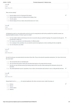 Wadhwani Skilling Assessment Answers | PDF | Empathy | Attitude ...