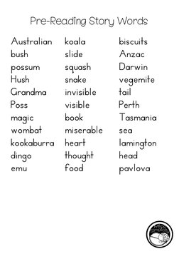 Possum Magic Activities and Resources | PDF