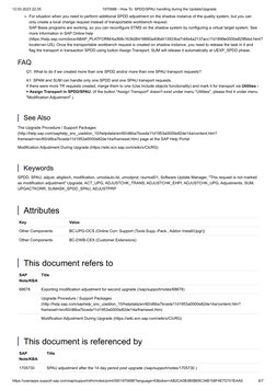 SPDD/SPAU Handling During Upgrade | PDF | Information Technology ...