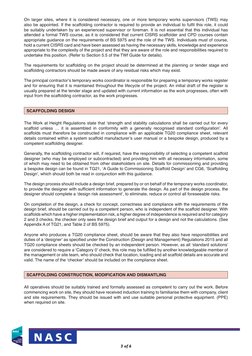 Managing Scaffolding Operations to BS 5975 | PDF | Scaffolding ...