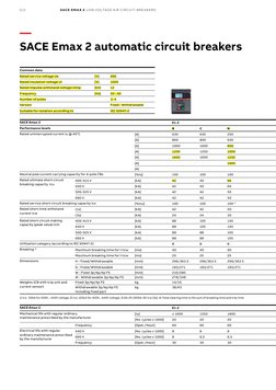 SACE Emax 2 Technical Catalogue | PDF | Power Supply | Mains Electricity