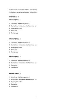 Xitsonga Novel Ximitantsengele | PDF | Learning | Linguistics