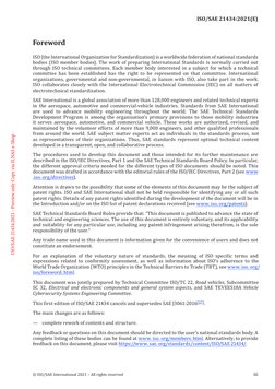 ISO#SAE 21434 2021 (E) - Character PDF Document | PDF | International Organization For ...