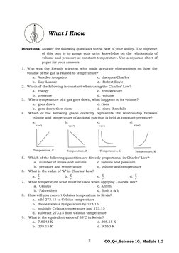 Science-10 Q4 Mod1.2 Charles-Law | PDF | Temperature | Gases