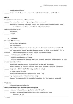 IB Biology IA Criteria for 2025 | PDF | Methodology | Statistics