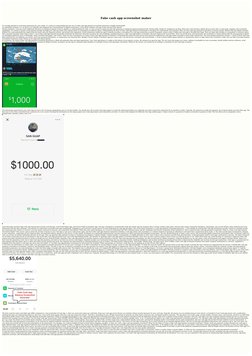 Fake Cash App Receipt Generator Guide | PDF | Cash | Receipt