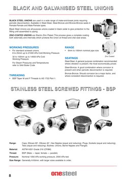 OneSteel Pipe Fittings Catalogue | PDF | Pipe (Fluid Conveyance) | Plumbing