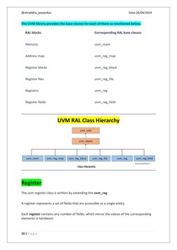 UVM RAL: Register Verification Guide | PDF | Class (Computer Programming) | Formal Verification
