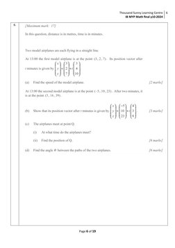 IB MYP Math Final Exam Y10 2024 | PDF | Vocational Education ...