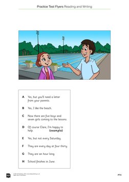 Flyers Reading and Writing Practice Test | PDF