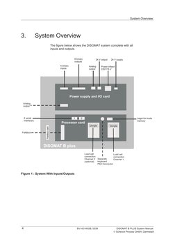 Schenck Manual Disomat B | PDF | Power Supply | Safety