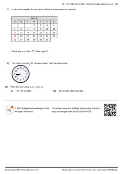 Time Class 4 | PDF