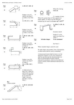 BS 8666 Rebar Bending Standards | PDF