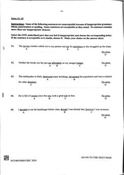 CSEC English A Paper 1 June 2024 | PDF | Beauty | Self Esteem