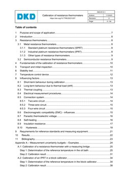 Revised DKD R5-1 - Guideline For Calibration of RTD | PDF | Thermometer ...