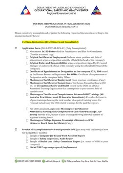 OSH Practitioner Accreditation Guide | PDF | Occupational Safety And ...