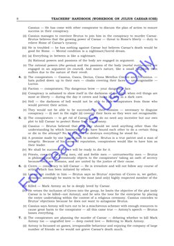 Julius Caesar Workbook Solutions ICSE | PDF | Julius Caesar | Mark Antony
