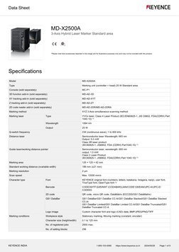 MD-X2500A Datasheet | PDF | Usb | Computing
