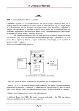IT Workshop Lab Manual R23 | PDF | Printer (Computing) | Computer Network
