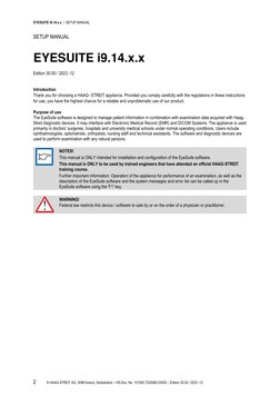 EyeSuite i9.14.x.x Setup Manual | PDF | File System | Computer File