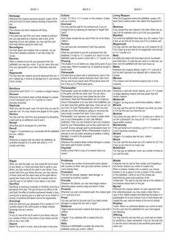 MTG Keyword Cheat Sheet 2023 | PDF | Wizards Of The Coast Games ...
