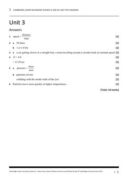 Cambridge Science 8 Test Answers | PDF | Solubility | Diet & Nutrition