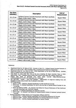 DPWH Spec for PCCP with Macro Fibers | PDF | Concrete | Cement