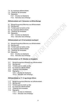 Xitsonga HL - MTG - POEMS | PDF | Learning | Teachers