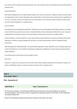 AIF-C01 Exam Guide and Questions | PDF | Machine Learning | Artificial ...