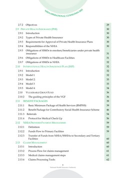 NHIA Operational Guidelines 2023 | PDF | Wellness