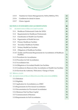 NHIA Operational Guidelines 2023 | PDF | Wellness