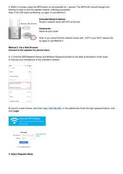 AC1200M WiFi Repeater User Guide | PDF | Wi Fi | Computer Network