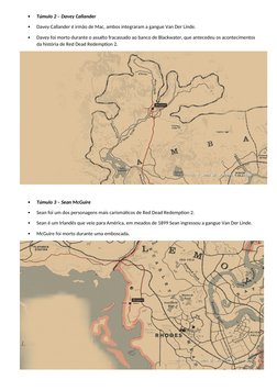 Red Dead Redemption 2 Detonado | PDF | Caça | Peixes