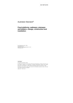 AS-1657-2018 - Stairs Etc | PDF