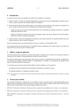 Norma UNE-EN ISO 13850:2016 | PDF | Estandarización | Organización ...