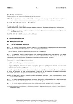 Norma UNE-EN ISO 13850:2016 | PDF | Estandarización | Organización ...