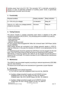 VOIS R+ Voltage Indicator Manual | PDF | Capacitor | Relay