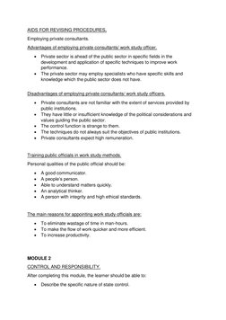 Public Administration N6 Study Notes | PDF | Audit