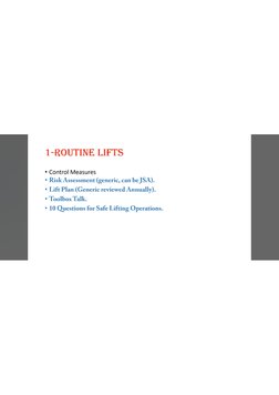 Adnoc Lifting Classification | PDF