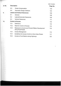 IRC 73 2023 Geometric Design Standards For Non Urban Rural Roads | PDF