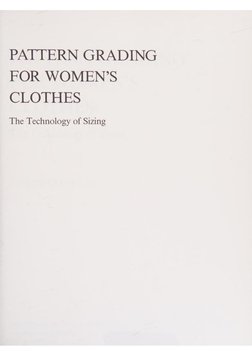 Pattern Grading For Women | PDF