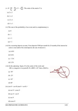KISA ICSE Class 10 Maths Paper 2025 | PDF | Geometry | Mathematics