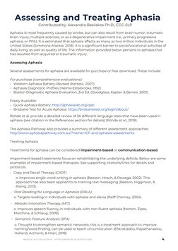 Comprehensive Aphasia Treatment Guide | PDF | Aphasia | Speech