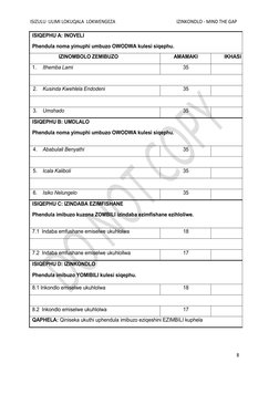 Grade 12 IsiZulu Poetry Study Guide | PDF | Educational Assessment And ...