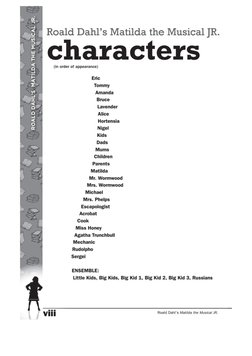 Matilda JR Script | PDF