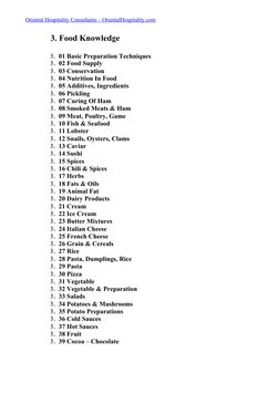 Kitchen Standard Operating Procedures | PDF