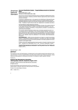 Ansi Agma 2015 1 A01 PDF | PDF | Gear | Engineering Tolerance