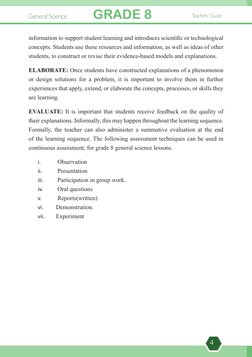 Grade 8 General Science Teacher's Guide | PDF | Atoms | Educational ...