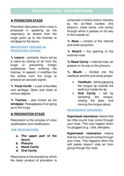 Four Stages of Speech Production | PDF | Linguistics | Phonetics