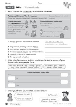Kids Can 4 Unit 4 Vocabulary Activities | PDF